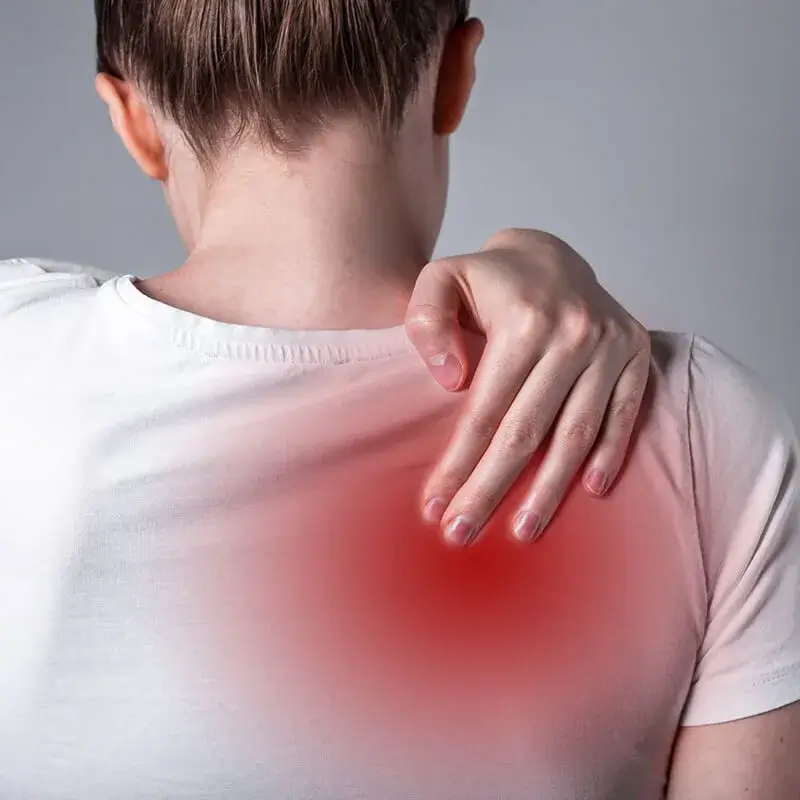 Pijn tussen schouderbladen - ErkendMatras